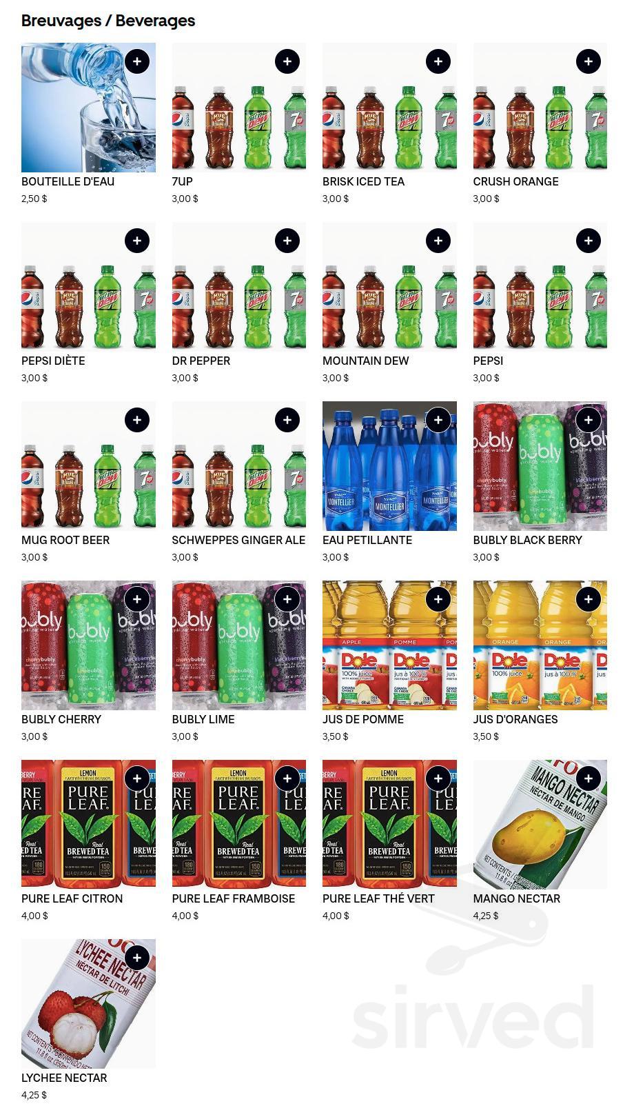 Poke Monster (St-Charles) menu in Kirkland, Quebec H9H 3B5, Canada