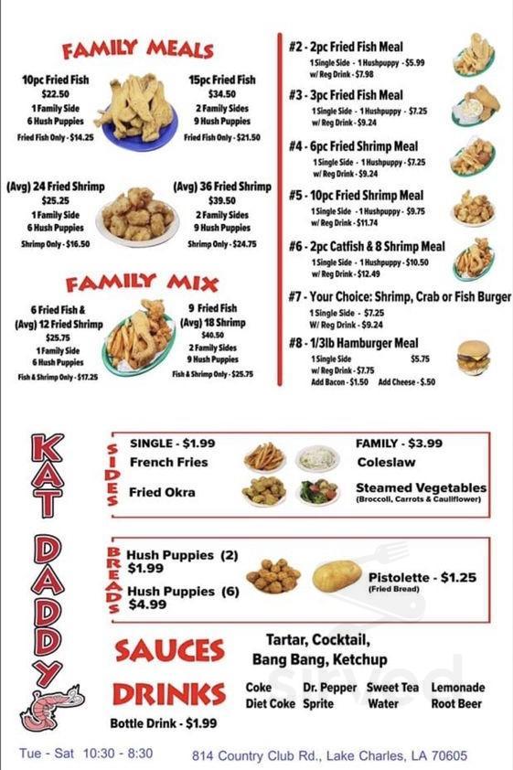 Kat Daddy's Drive-thru Kitchen in Lake Charles, Louisiana, United States