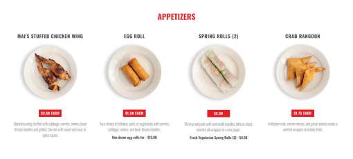 Menu for Mai's Deli in Appleton, WI | Sirved