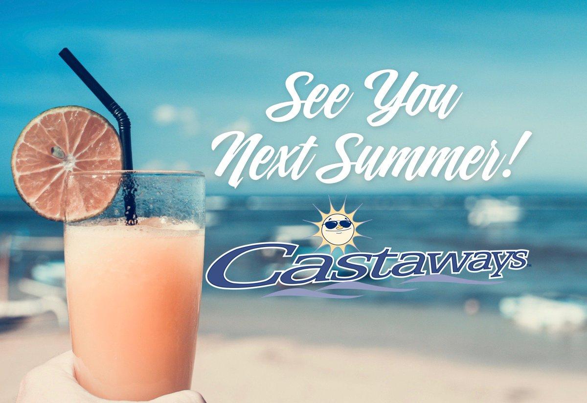 Castaways menu in Chicago, Illinois, USA