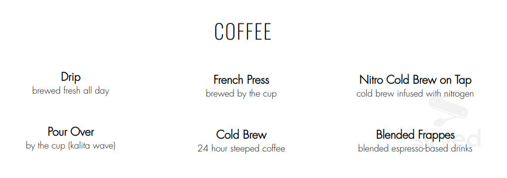 Brew YaYa Coffee + Roaster menu in Cabot, Arkansas, USA