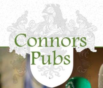 Menu for Connor's Irish Pub in Orléans, ON | Sirved