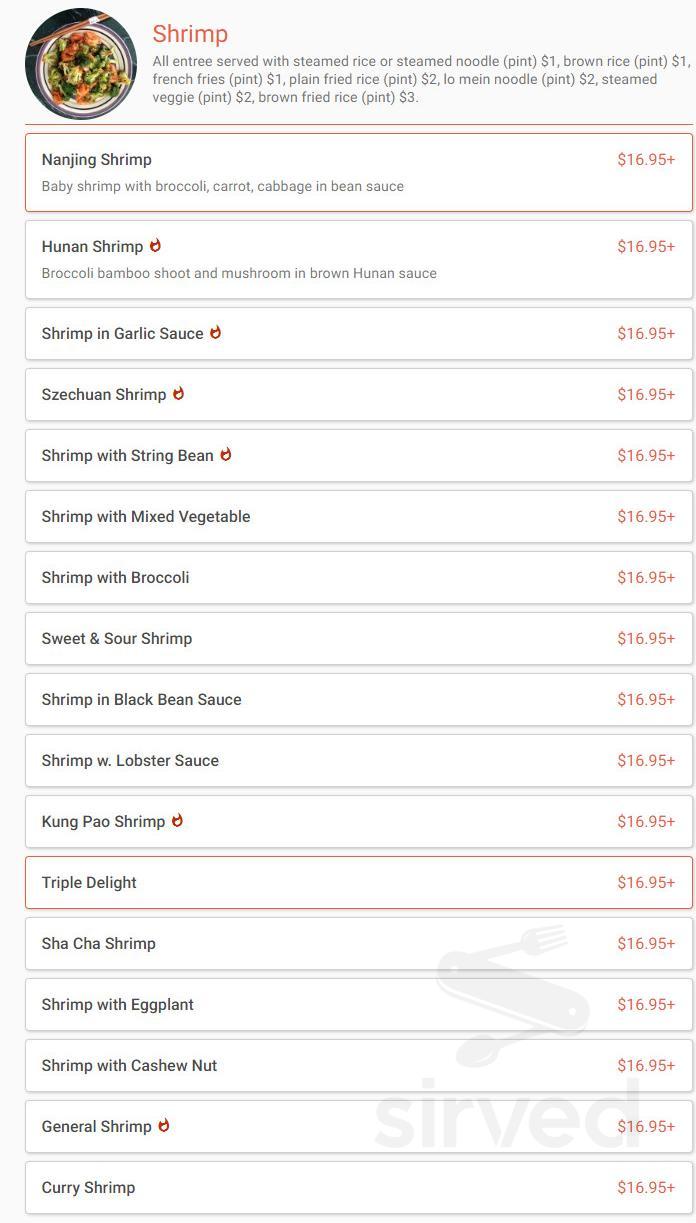 New Dynasty menu in 2020 P St NW, Washington, DC 20036
