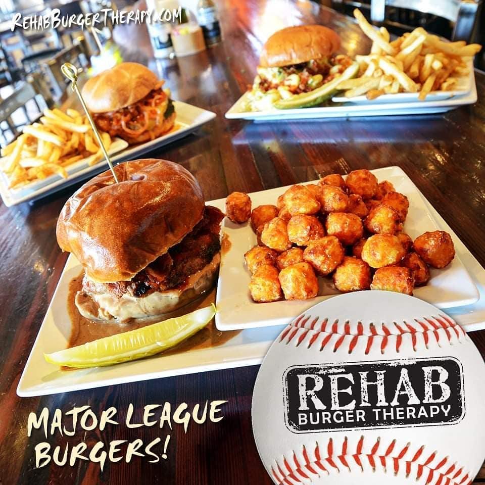 Rehab Burger Therapy menu in Scottsdale, Arizona, USA