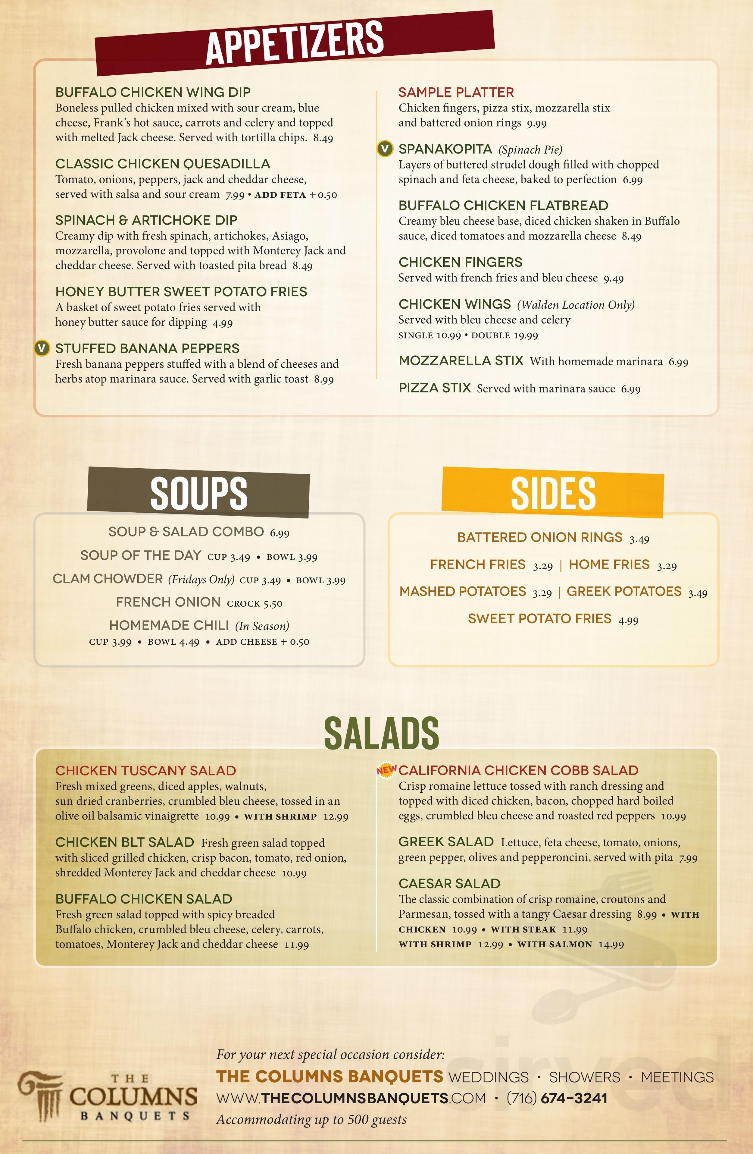 Menu for Alton's Restaurant - Transit Rd in Elma, NY | Sirved