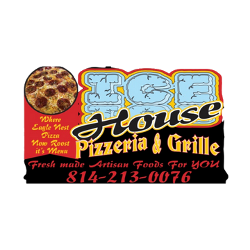 Menu for Ice House Pizzeria & Grille in Conneaut Lake, PA | Sirved