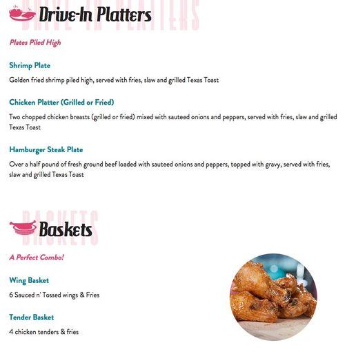 Hwy 55 Burgers Shakes & Fries menu in Hoover, Alabama, USA