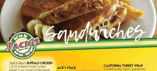 Menu for Set Em Up Jack's in Lawrence, KS | Sirved