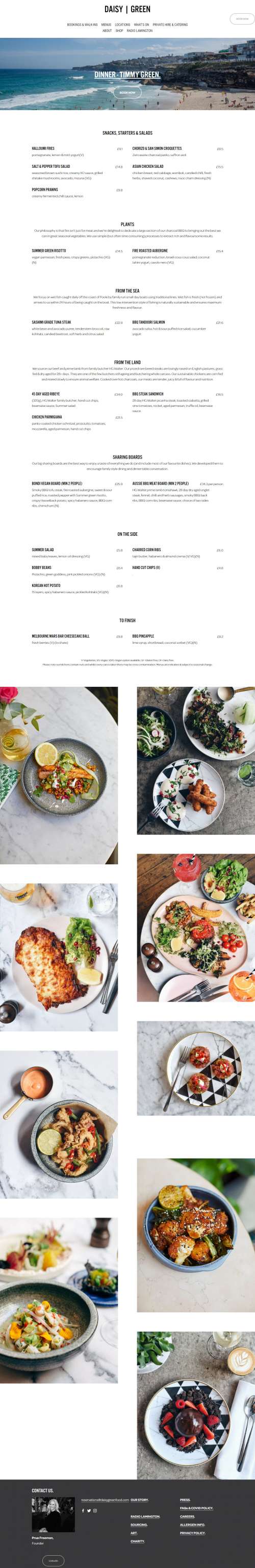 Scarlett Green menu in 4 Noel St, London W1F 8GB, United Kingdom