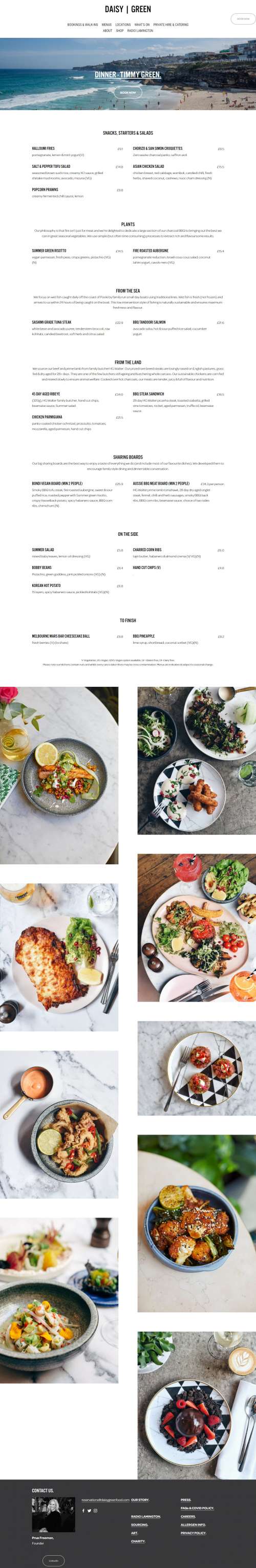 Scarlett Green menu in 4 Noel St, London W1F 8GB, United Kingdom