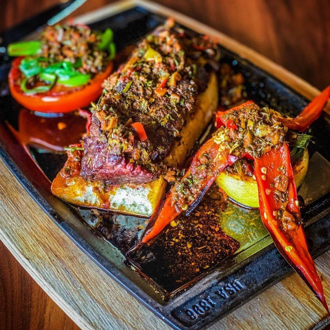 Baldamar menu in Roseville, Minnesota, USA