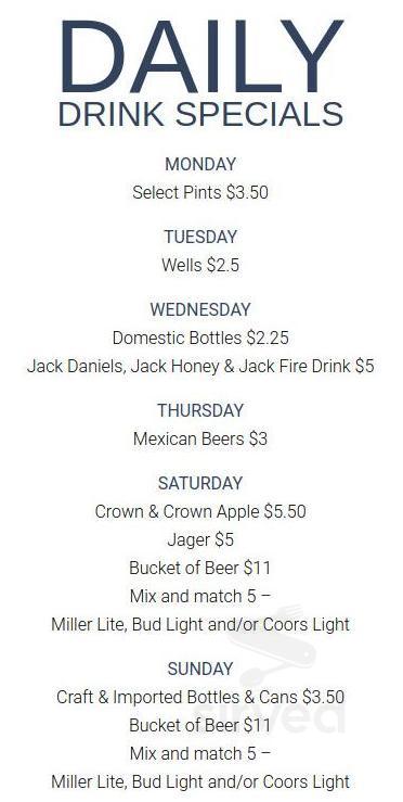 The Peanut menu in Overland Park, Kansas, USA