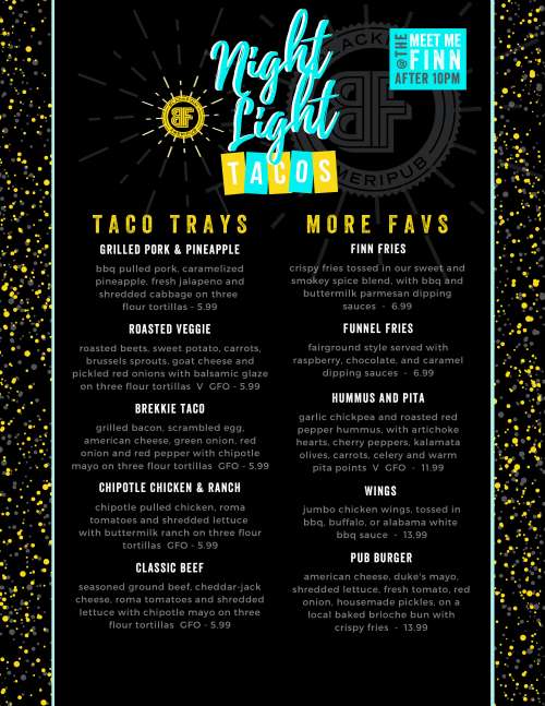 Blackfinn Ameripub - Ashburn menu in Ashburn, Virginia, USA