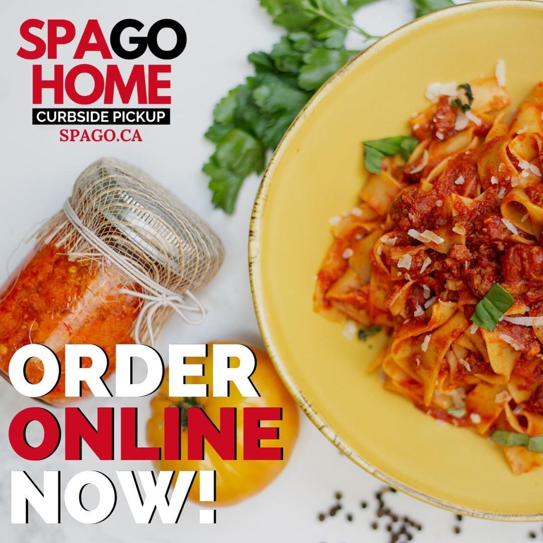 Spago Trattoria menus in Windsor, Ontario, Canada