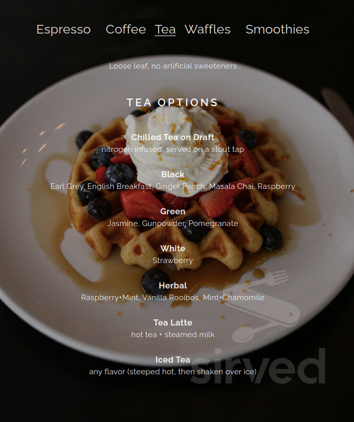 Cordial Coffee Company menu in Berryville, Virginia, USA