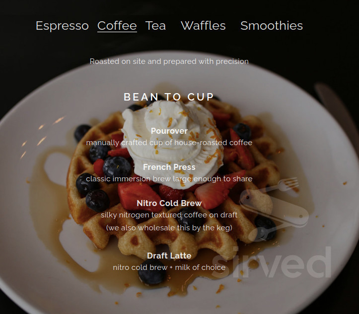 Cordial Coffee Company menu in Berryville, Virginia, USA