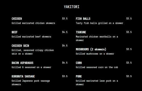 Sapps menu in Queens, New York, USA