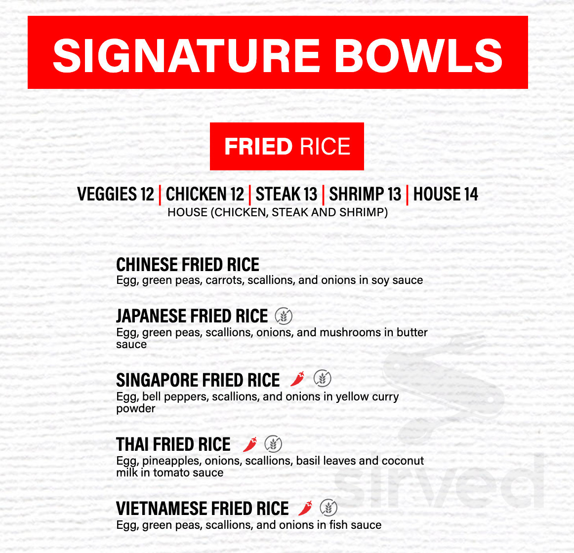 Win Win Asian Kitchen menu in Brandon, Florida, USA