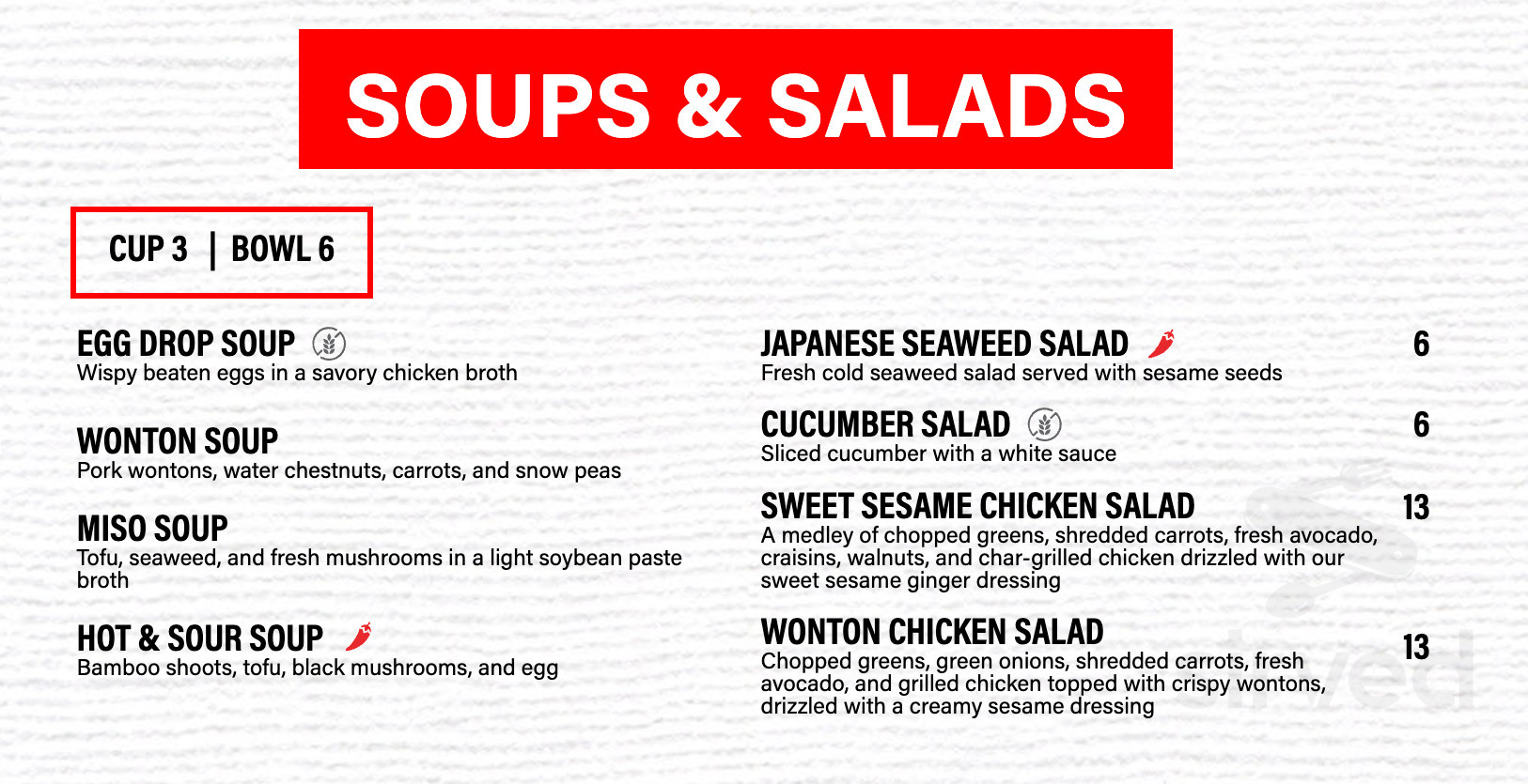 Win Win Asian Kitchen menu in Brandon, Florida, USA