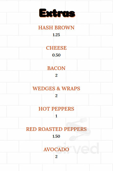 Bagelman menus in Danbury, Connecticut, United States