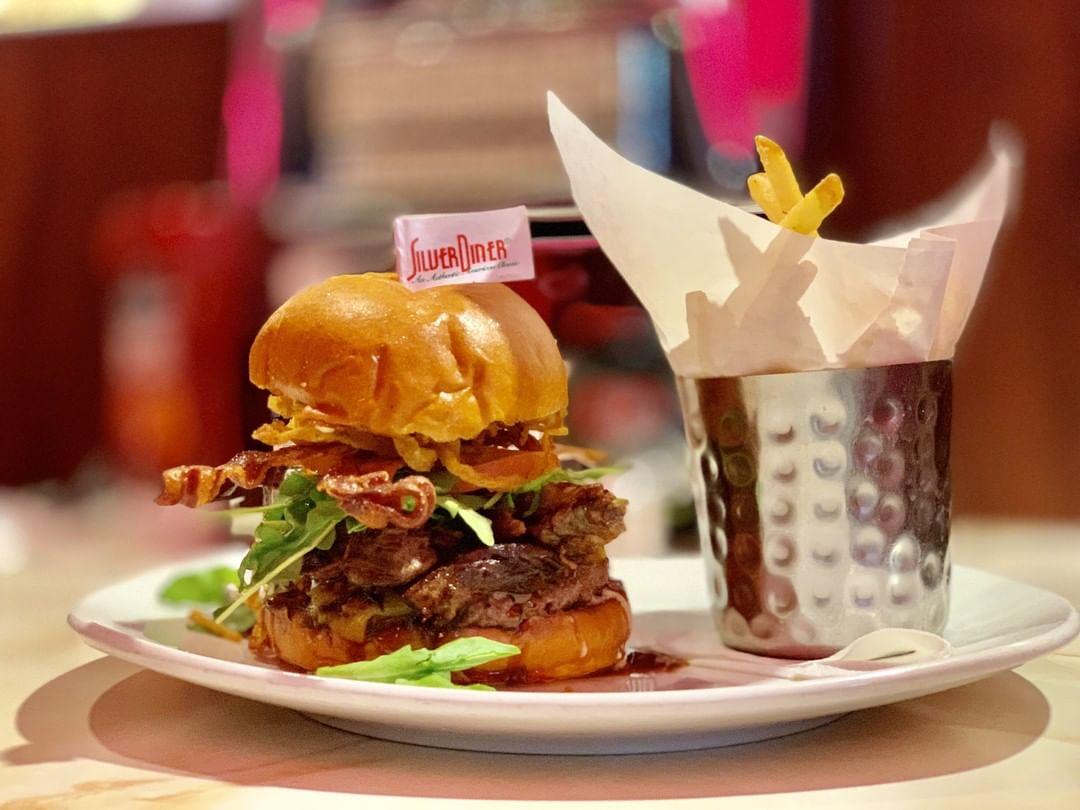 Silver Diner menu in Springfield, Virginia, USA