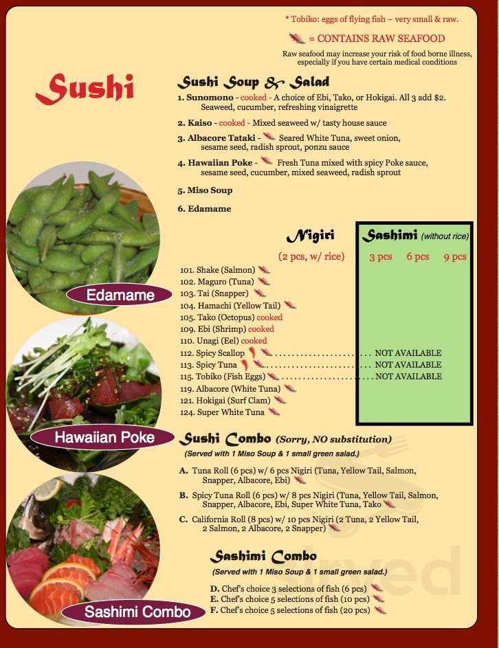 Asian 1 in Bellingham menu in Bellingham, Washington, USA