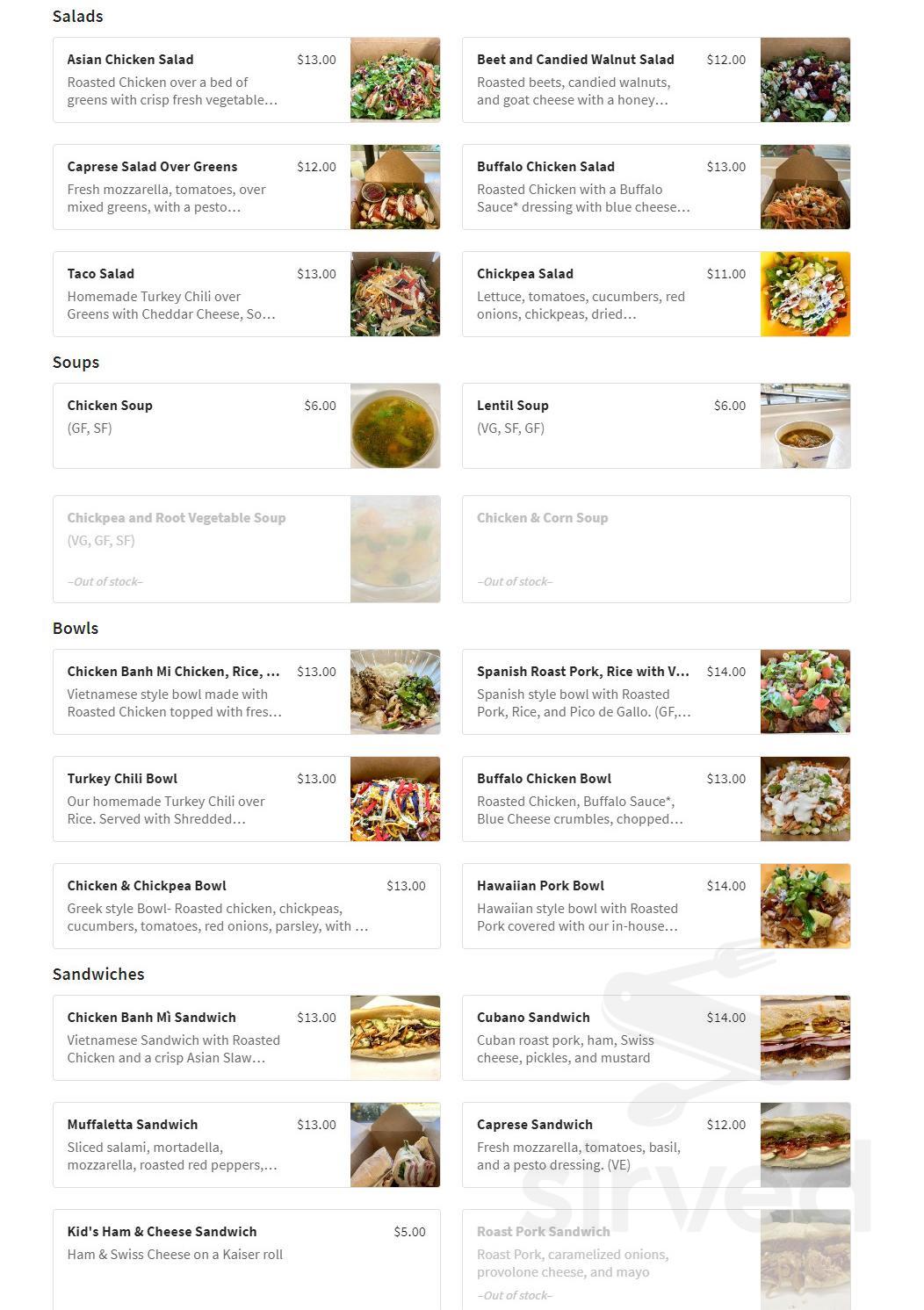 Menu for Mimo Bistro in Berlin, CT | Sirved