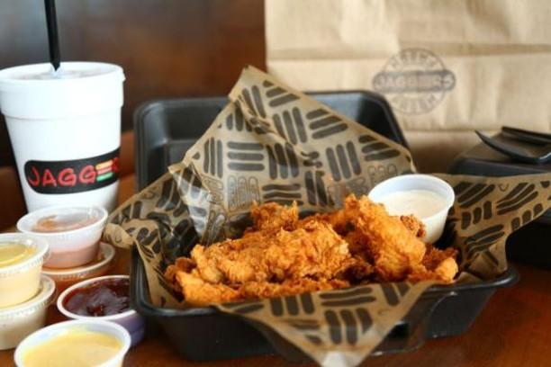 Jaggers menu in Indianapolis, Indiana, USA