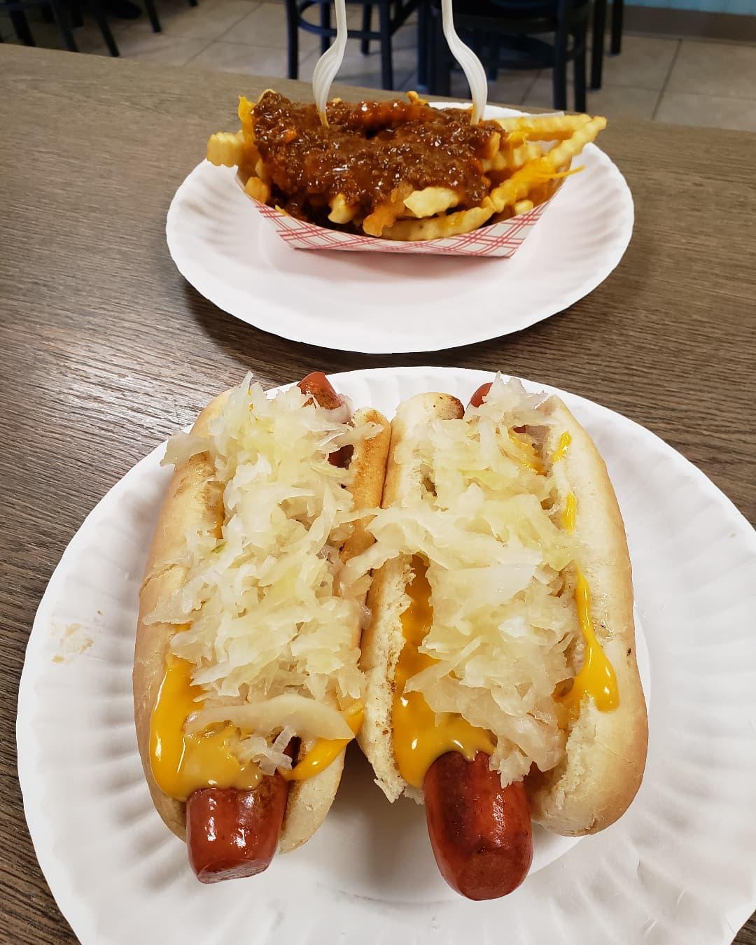 Seaside Dogs and Grill menu in Virginia Beach, Virginia, USA