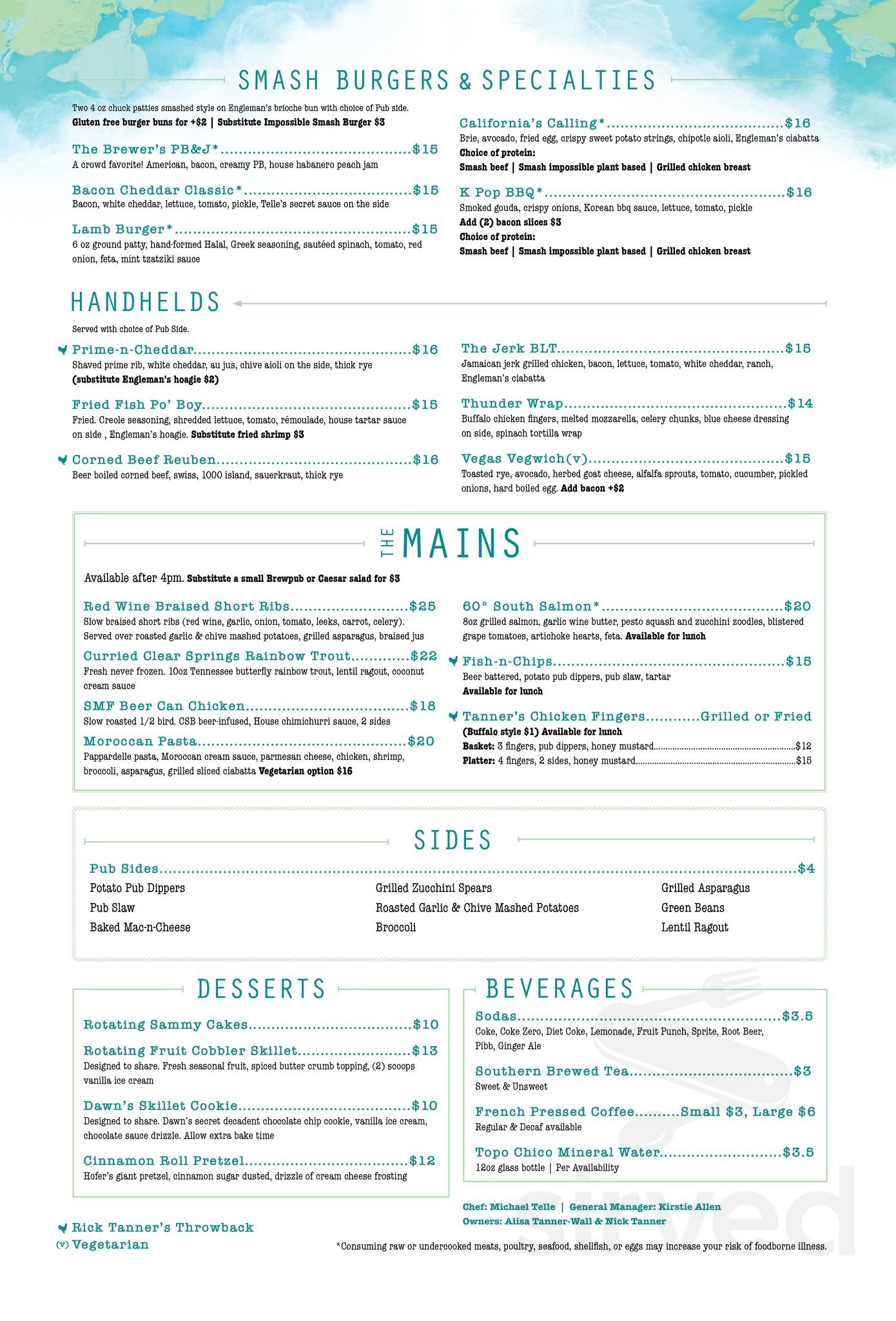 Cherry Street Brewpub at Halcyon menus in Alpharetta, Georgia, United ...