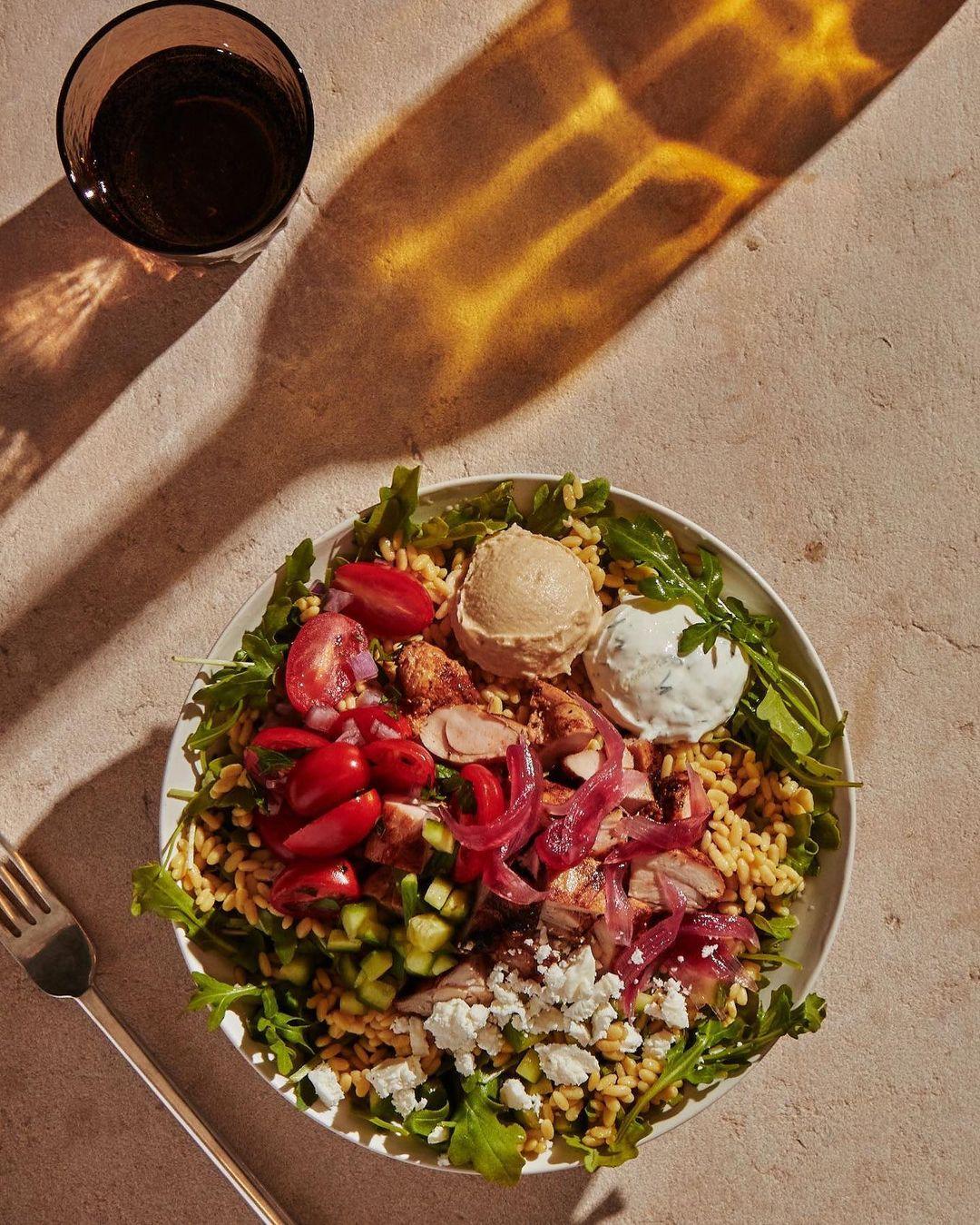 CAVA menu in Houston, Texas, USA