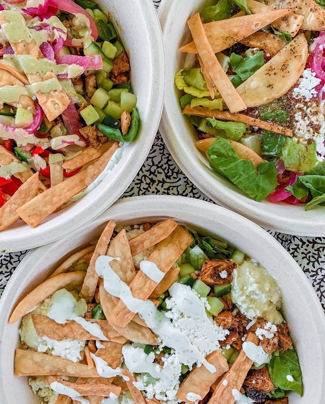 CAVA menu in Wilmington, North Carolina, USA