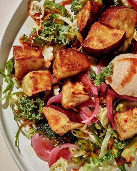 CAVA menu in Houston, Texas, USA