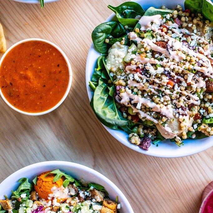 CAVA menu in Houston, Texas, USA