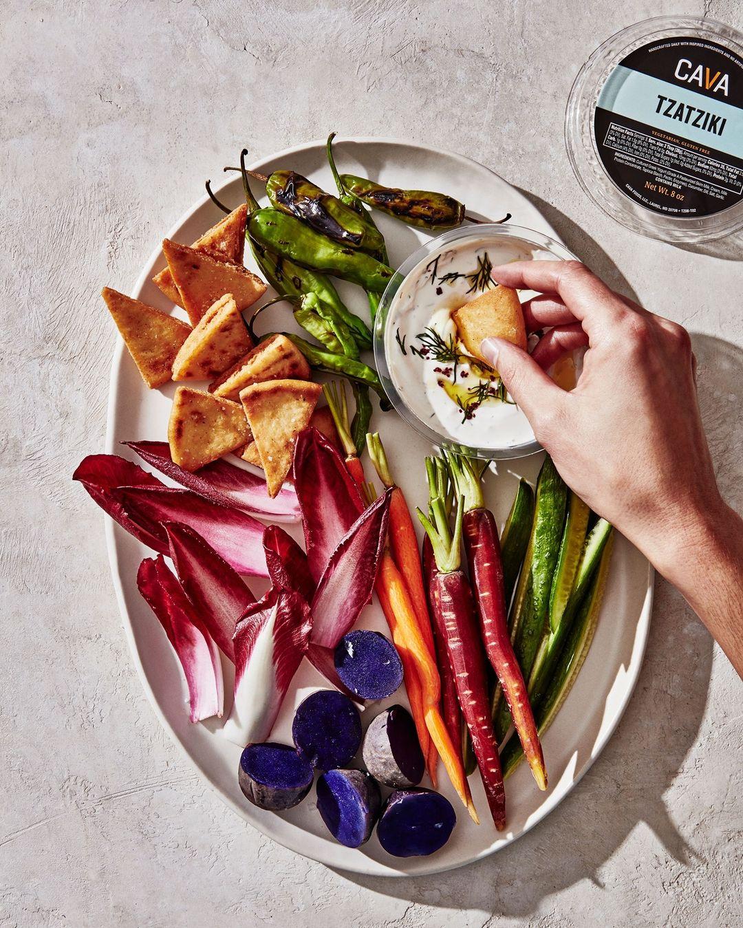 CAVA menu in San Antonio, Texas, USA