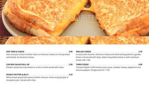 Jitters Coffee House menu in Millersburg, Ohio, USA