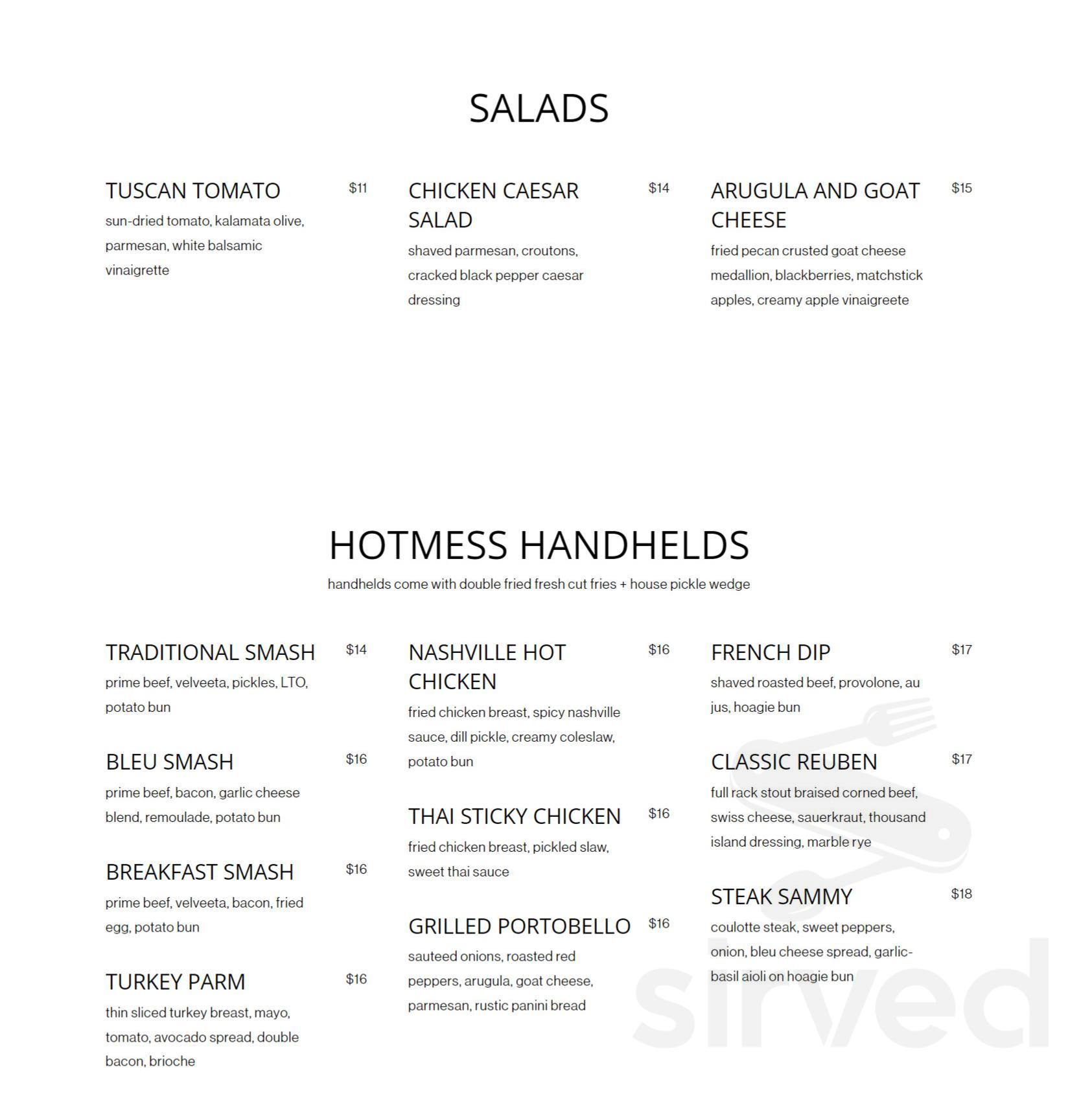 Brass Elk Brewing menu in Elkhart, Indiana, USA