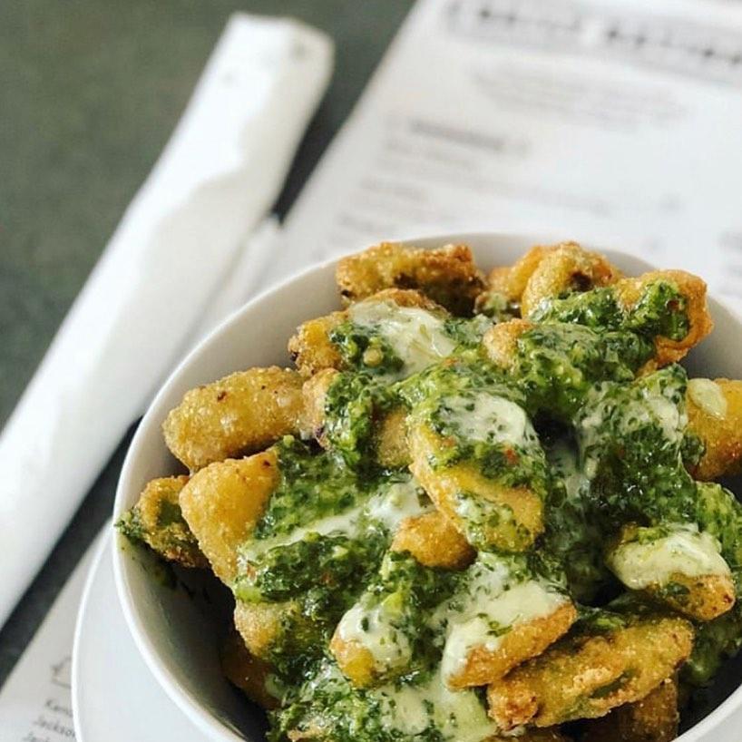 The Daily Ration menu in Chattanooga, Tennessee, USA