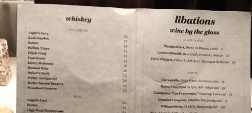 Menu for Cru Uncorked in Moreland Hills, OH | Sirved