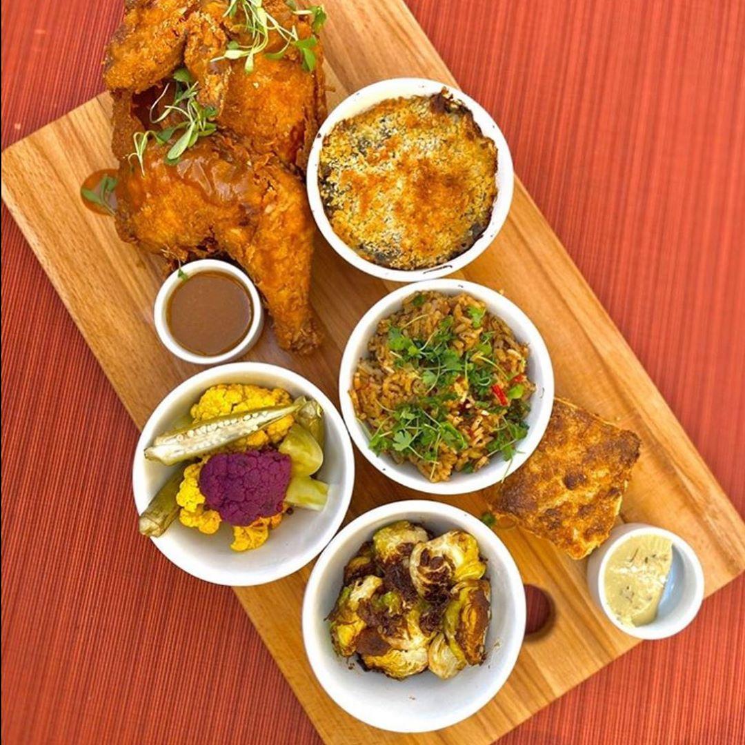 Kulture menu in Houston, Texas, USA