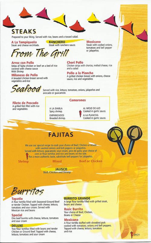 El Tapatio in Sparta menu in Sparta, Tennessee, USA