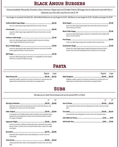 Pizza Pro's menu in DeKalb, Illinois, USA
