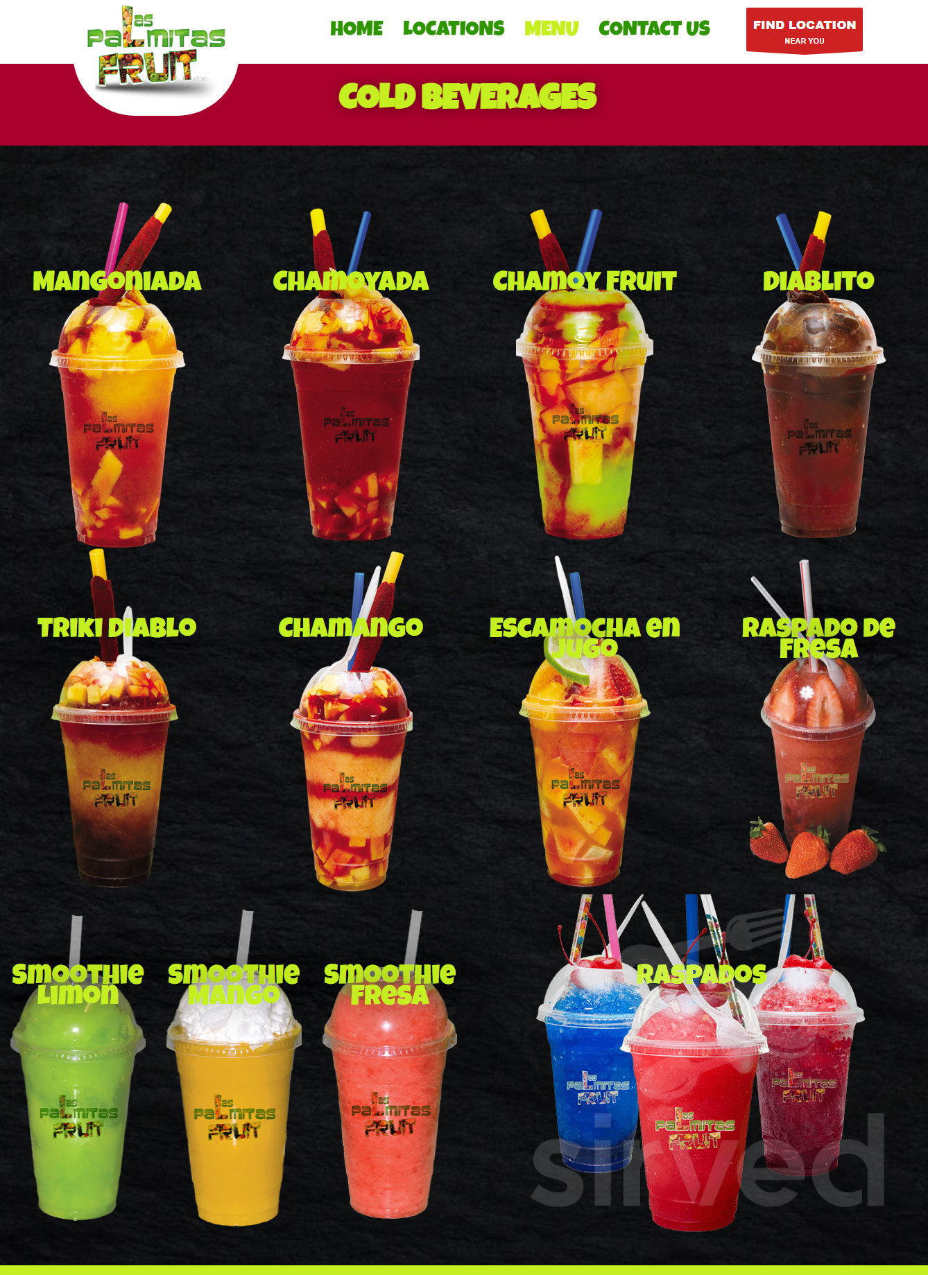 Las Palmitas Fruit menu in Carson, California, USA