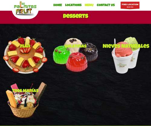 Las Palmitas Fruit menu in Carson, California, USA
