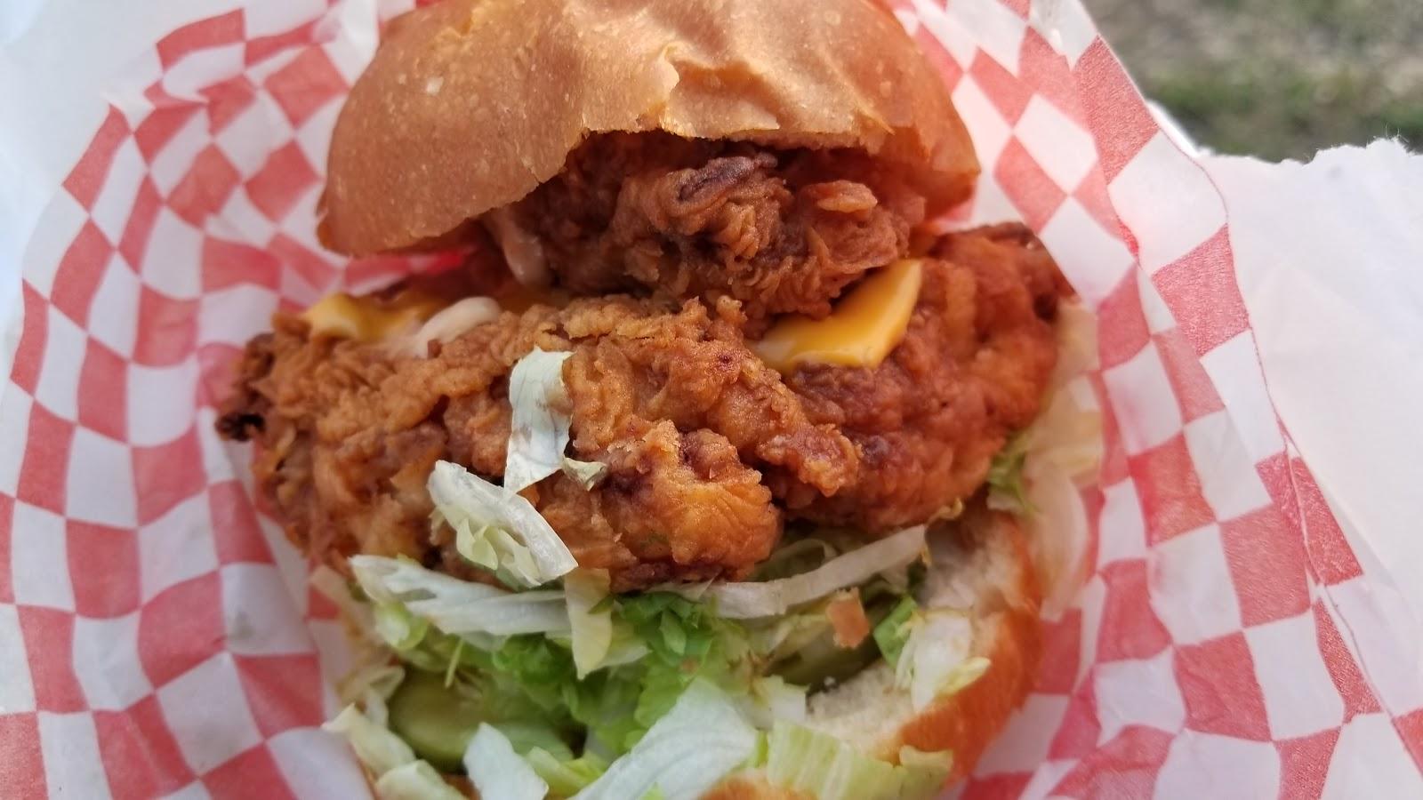 PG Clucks menu in Toronto, Ontario, Canada