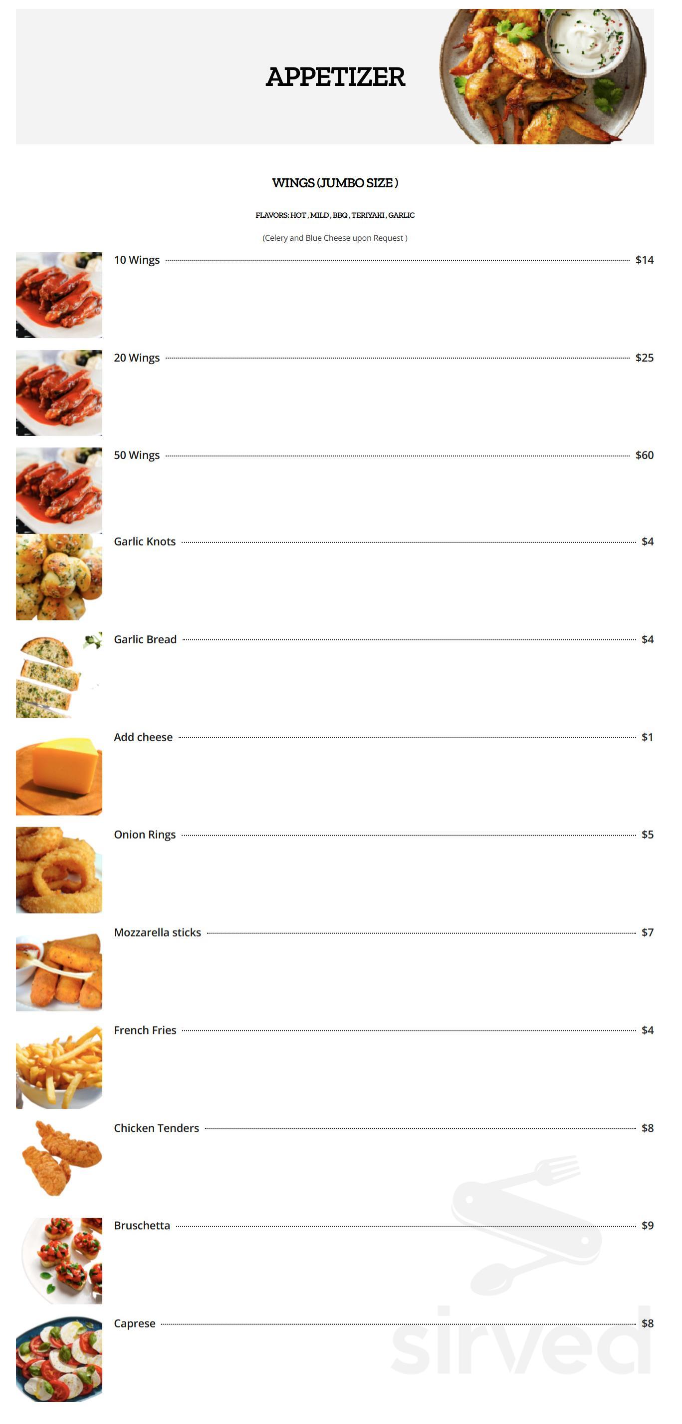 Pronto Eataly Pizza menus in Davenport, Florida, United States