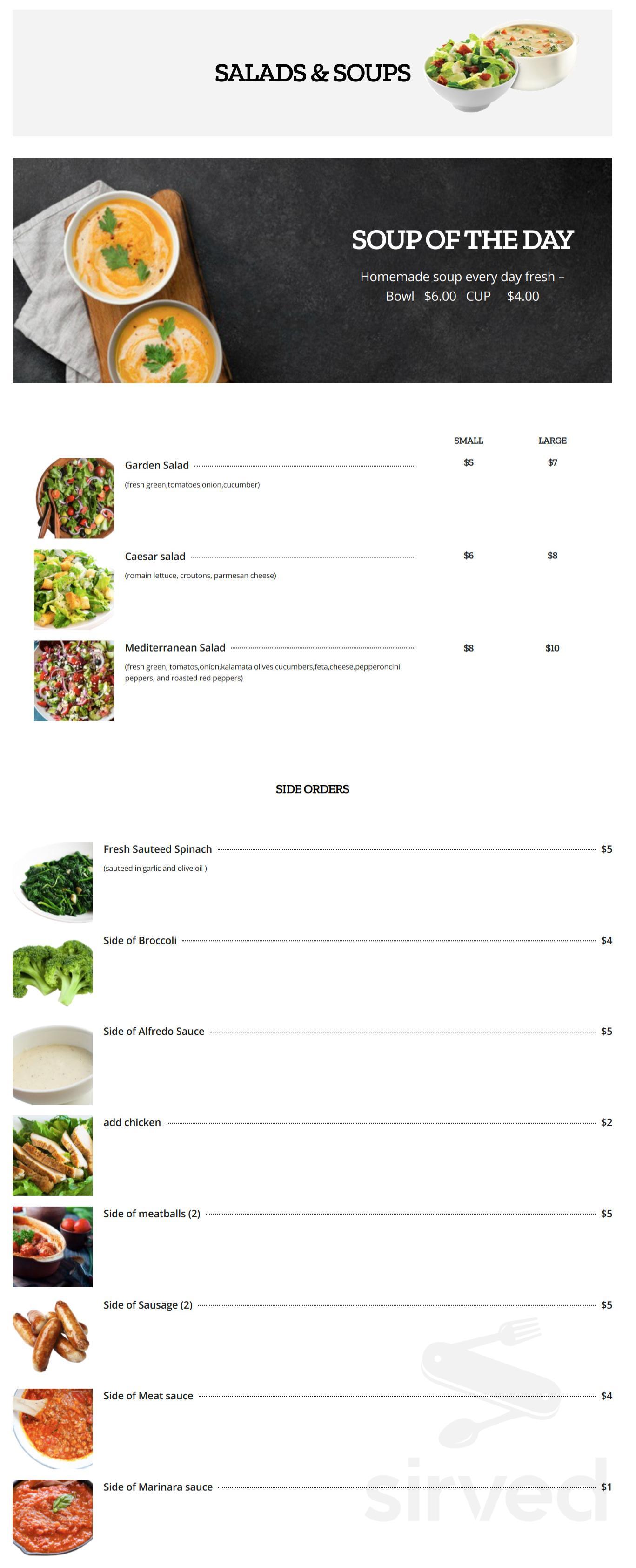 Pronto Eataly Pizza menus in Davenport, Florida, United States