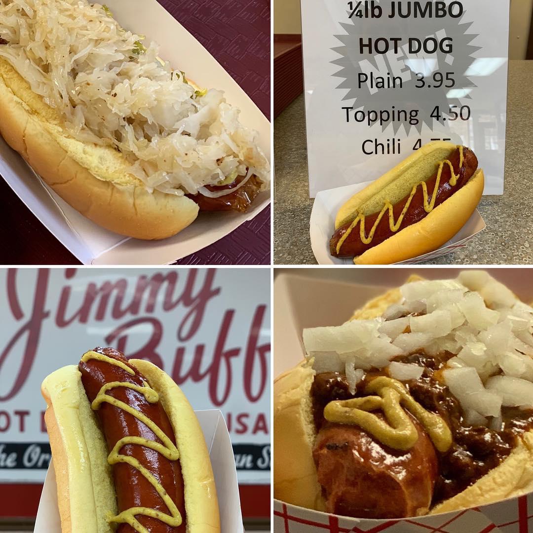 Jimmy Buff's Italian Hot Dogs menu in Kenilworth, New Jersey, USA