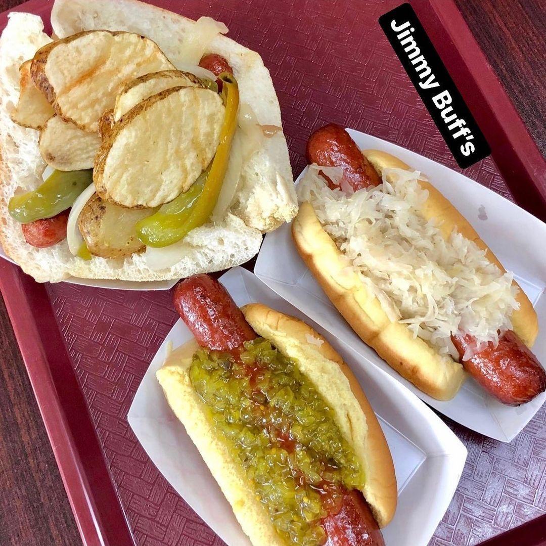 Jimmy Buff's Italian Hot Dogs menu in Kenilworth, New Jersey, USA