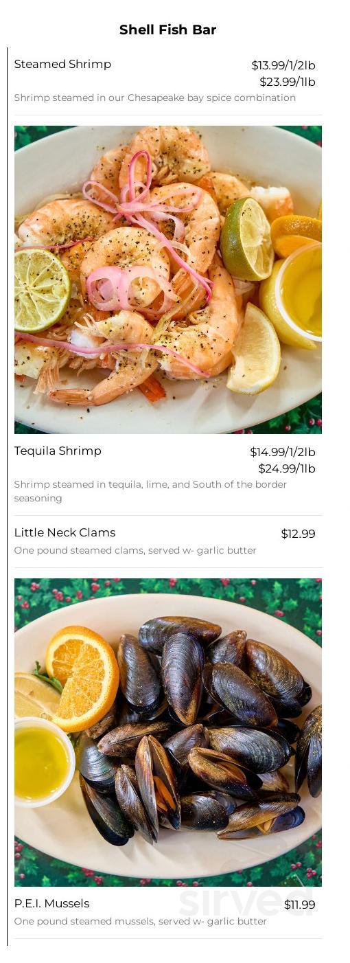 Duda's Tavern menu in Baltimore, Maryland, USA